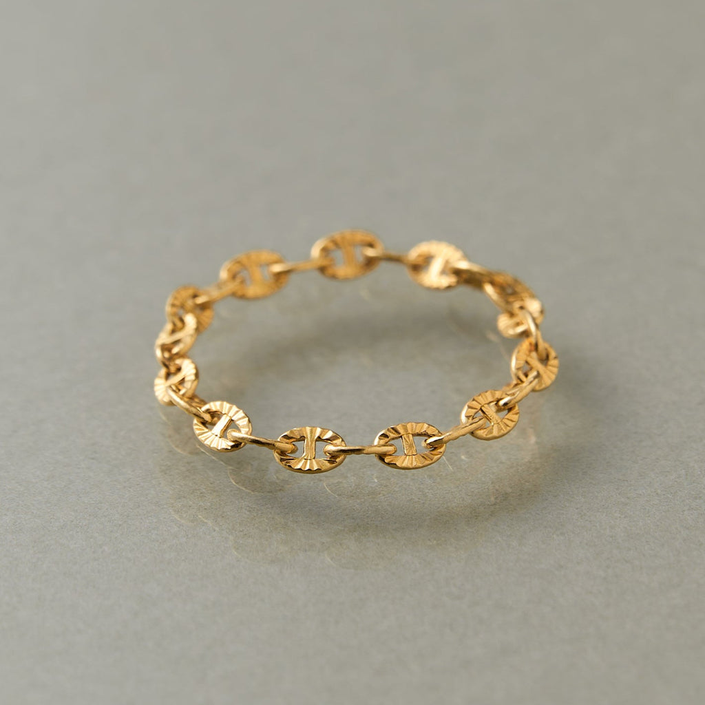 K18 confident S ring – les bon bon Online store