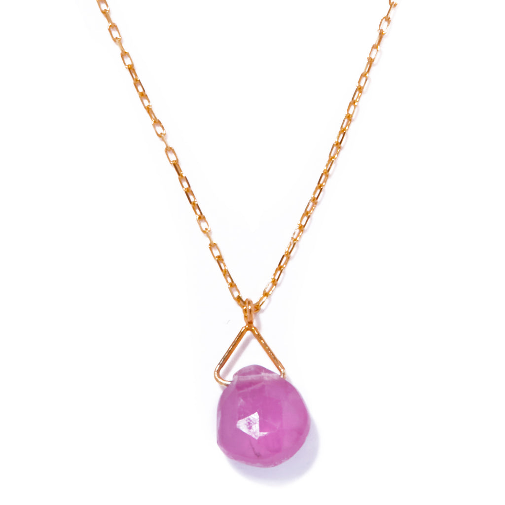 serendip ruby necklace – les bon bon Online store